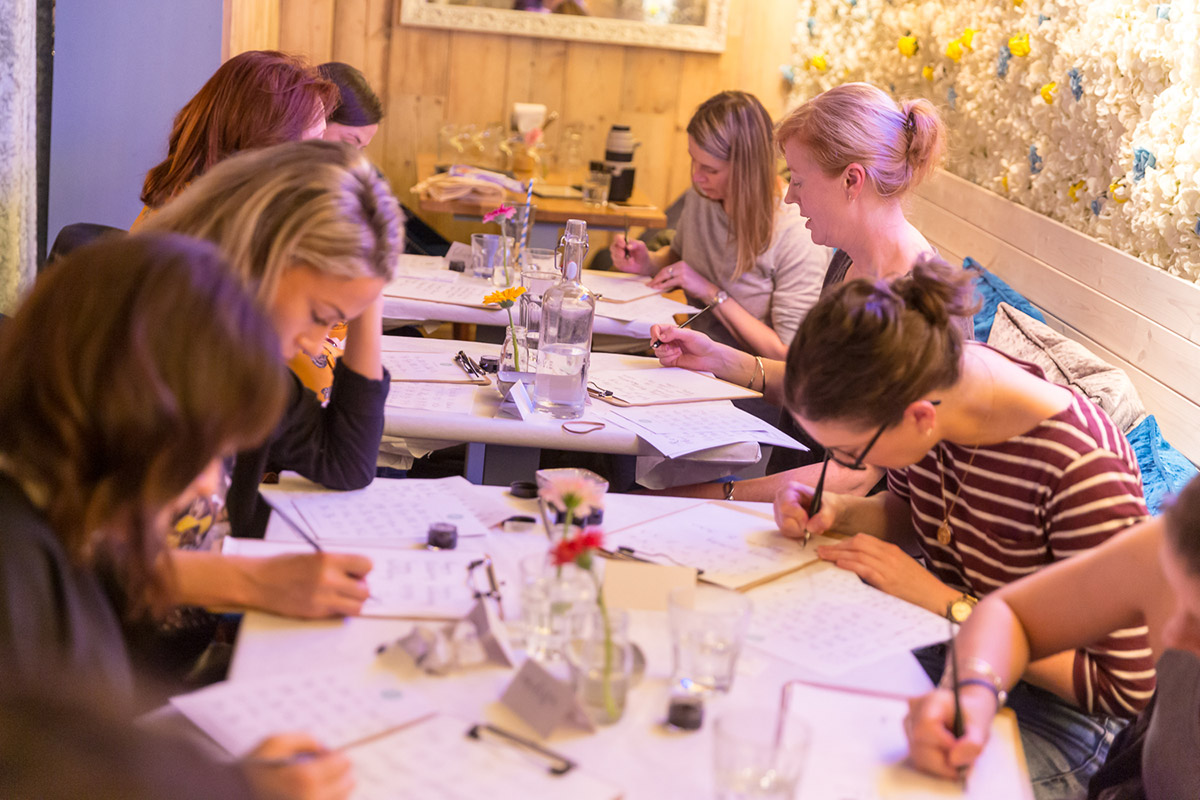 Workshops - Calligraphy by Kiki